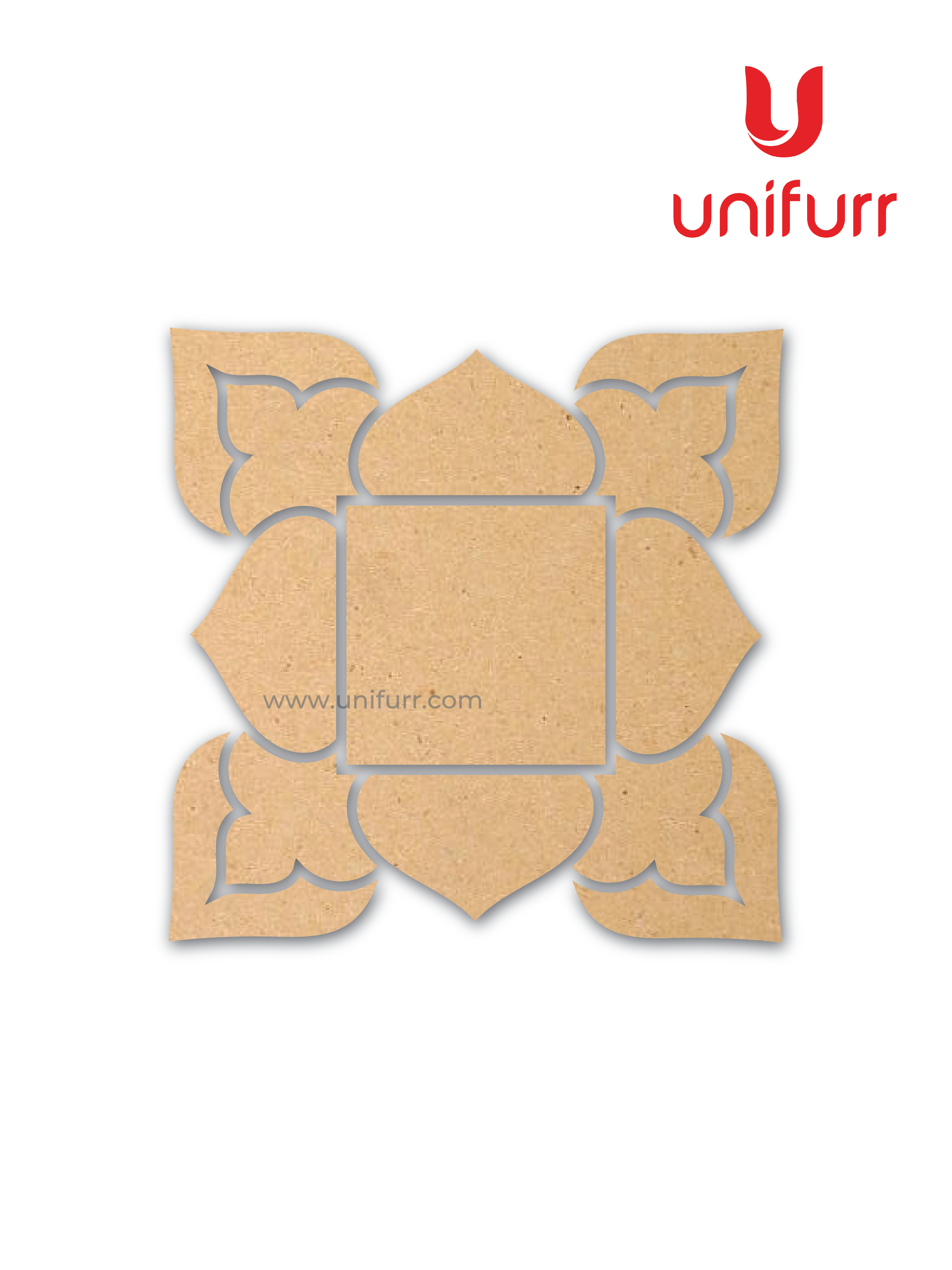 Rangoli Design -2 MDF Cutout – Unifurr