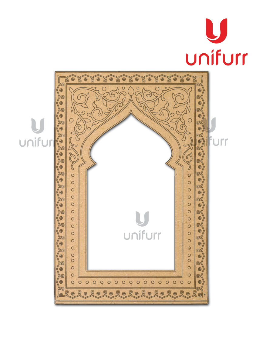 Jharokha Design-2 MDF Cutout – Unifurr
