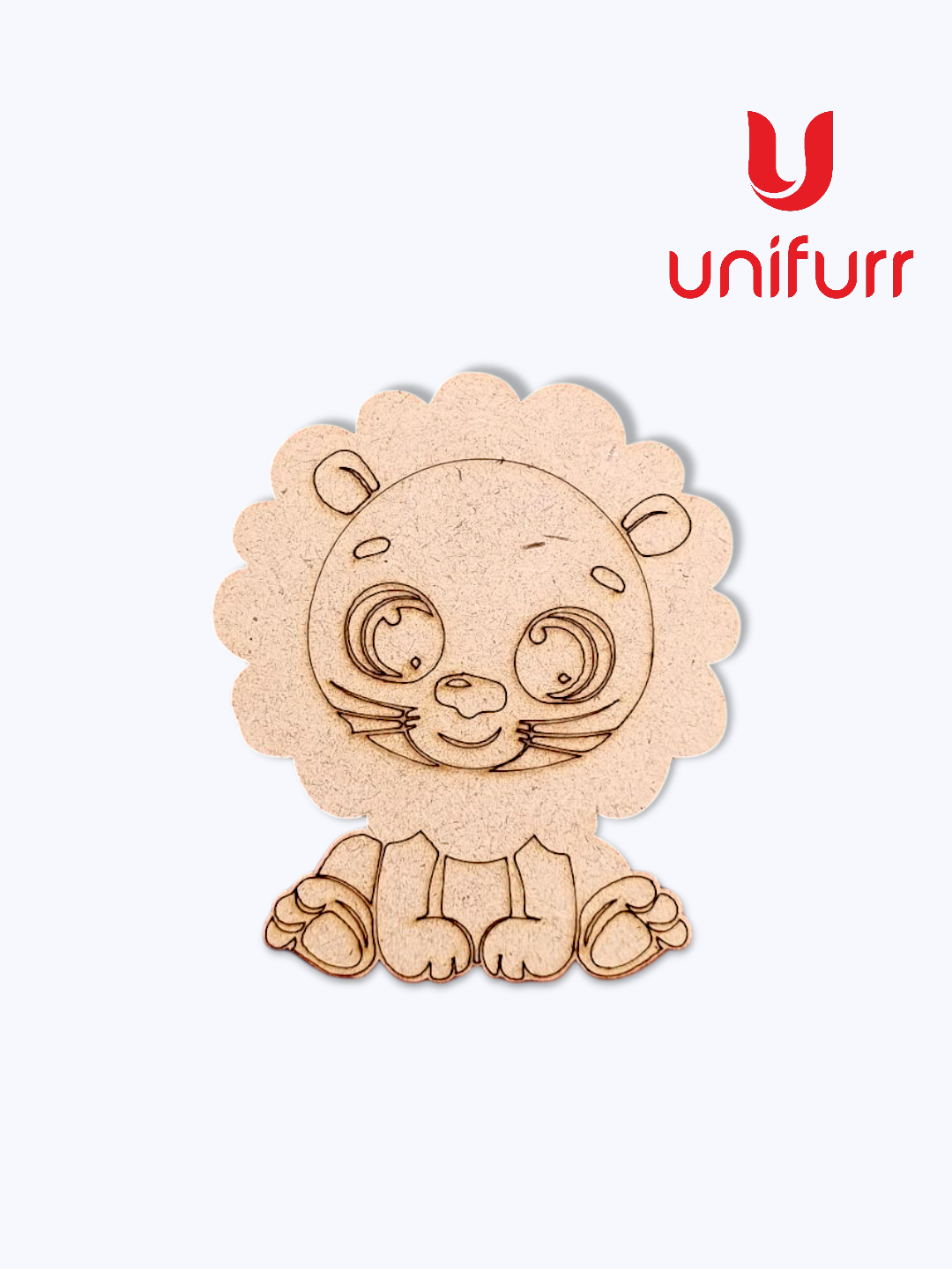 Lion - Pre-marked MDF Cutout – Unifurr