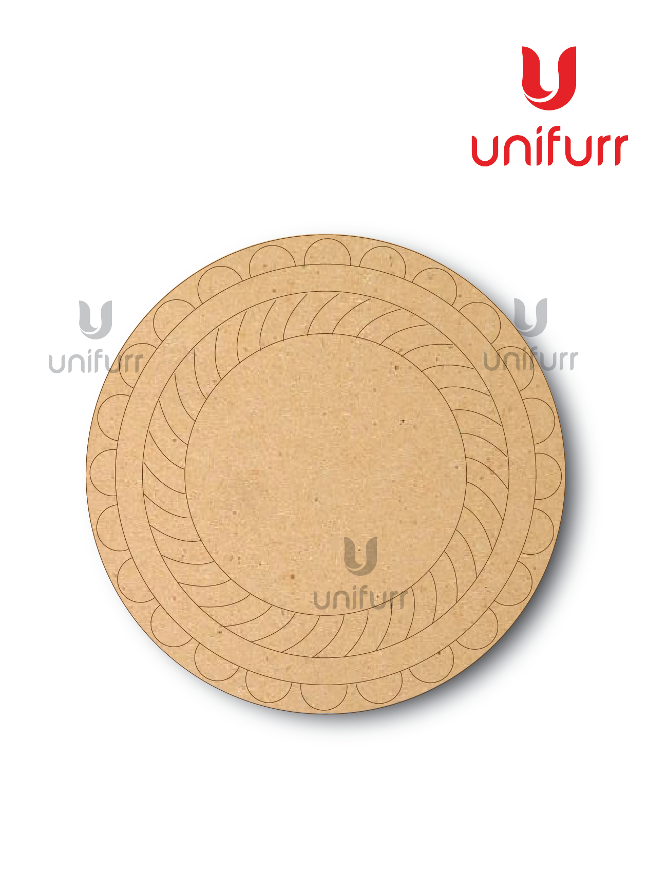 Mandala Flower 13 -Lipan Pre-marked MDF – Unifurr